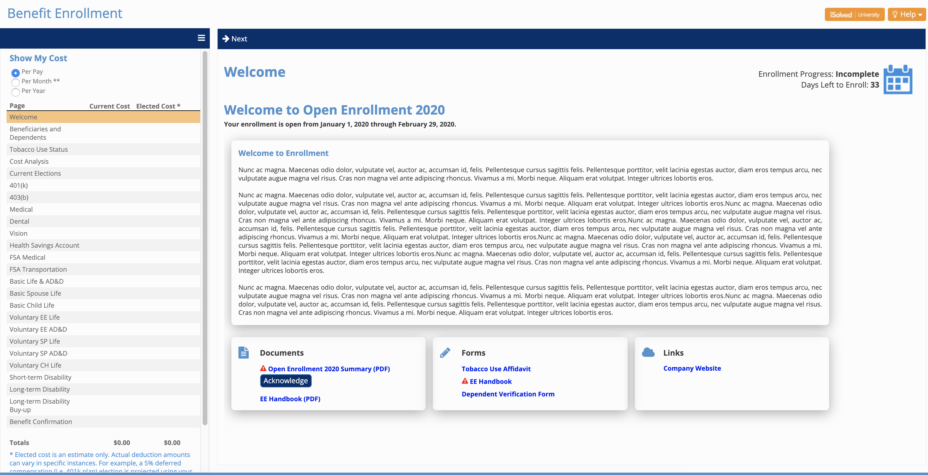 isolved v6.5.0 NEW RELEASE Notes