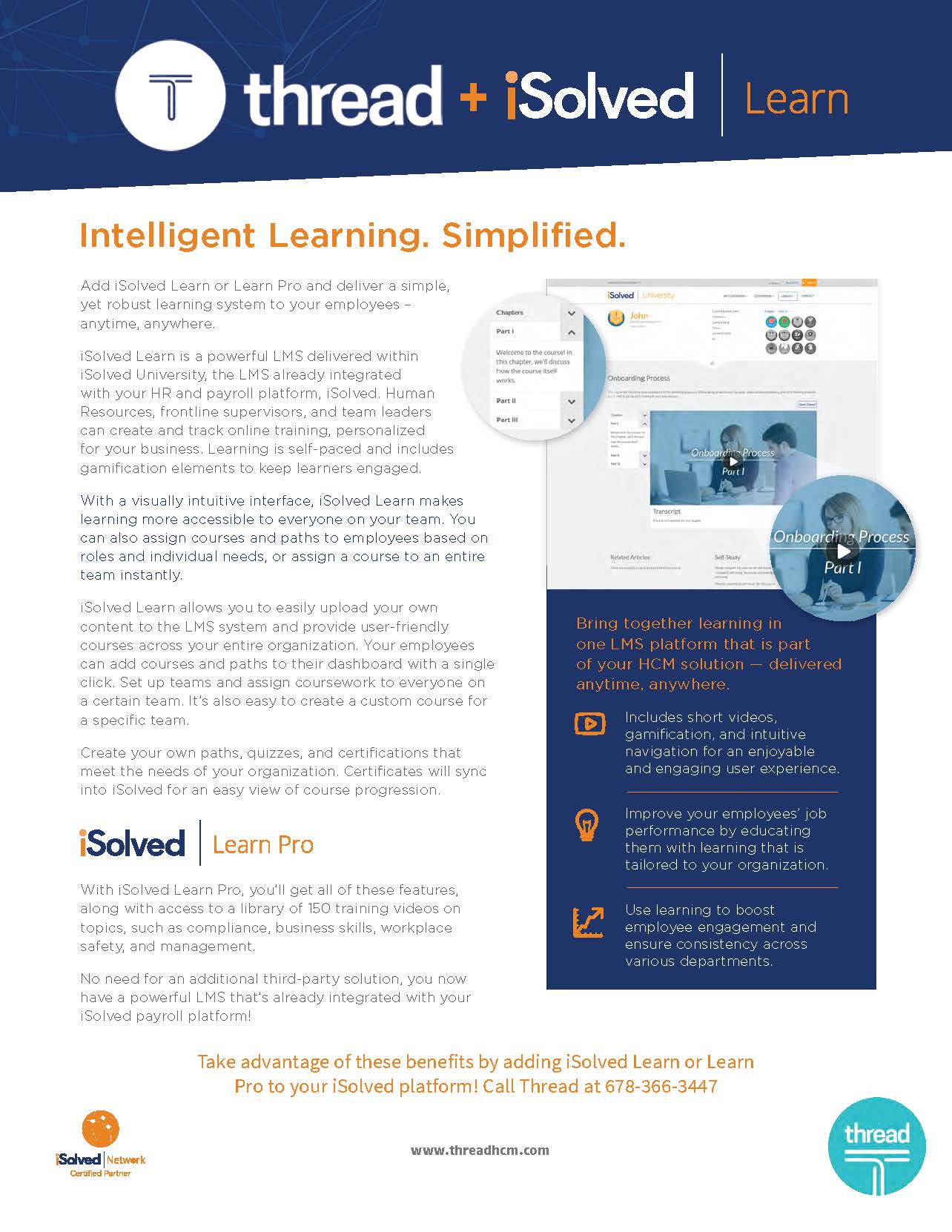 Intelligent Learning System Infographic